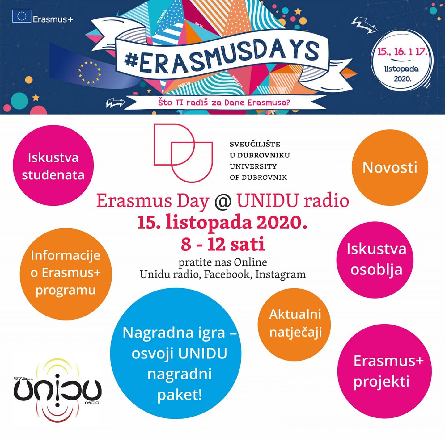Erasmus Days 2020 | UNIDU