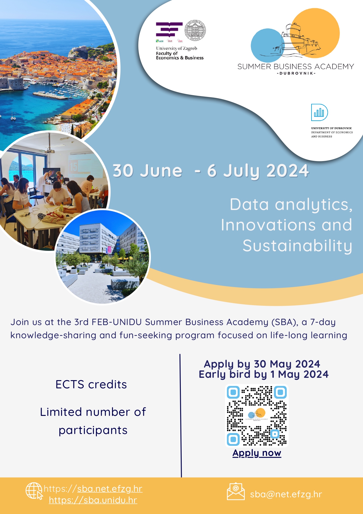 Summer Business Academy 2024 – Data Analytics, Innovations and ...